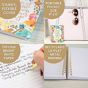 bloom daily planners 2024 Pocket Planner - 4” x 6” - (January 2024 - December 2024) - MINI Weekly/Monthly Agenda Organizer & Calendar Book - Spread Kindness