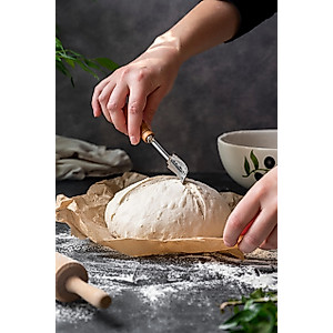Fox Run Stainless Steel Bread Lame, 15 Blades and Wood Handle