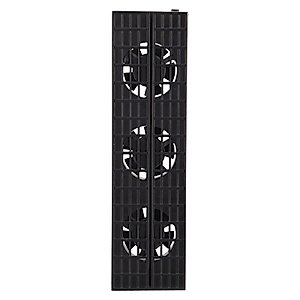 Acogedor USB Host Cooling Fan for PS4 Slim, External USB Cooler Automatic Temperature Sensor Controlled Radiator with 3 Fans for PlayStation 4 Slim