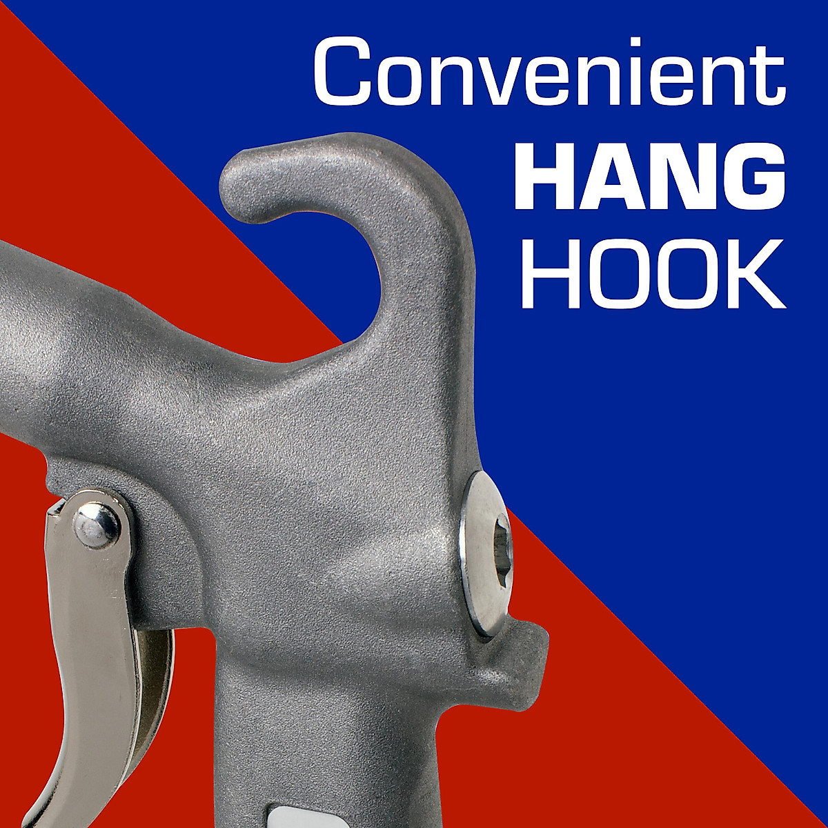 Guardair Long John 75LJ060AA Safety Air Blow Gun OSHA Compliant Alloy Nozzle with 60-Inch Aluminum Extension