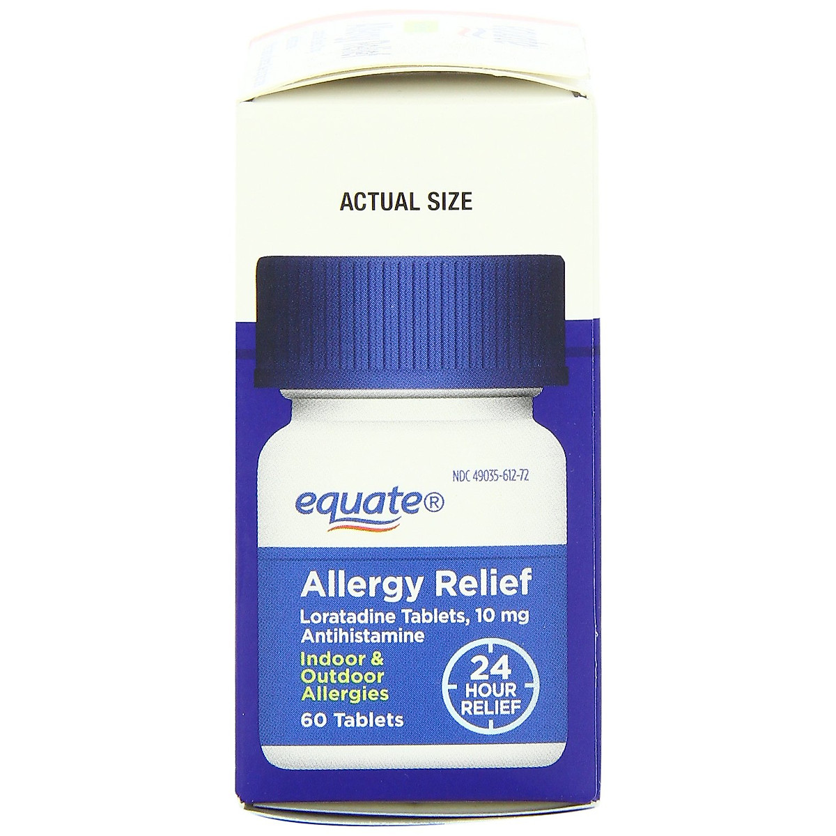 Equate - Allergy Relief, Loratadine 10 mg, 120 Tablets