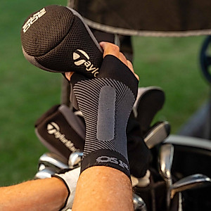 OrthoSleeve Newly Redesigned Patented WS6 Compression Orthopedic Brace - Compression Wrist Sleeve for Boosting, Pain Relief, Arthritis, Carpal Tunnel