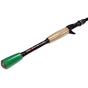 Carrot Stix Casting Fishing Rod Wild Wild Black with Microwave Guides (6'7" Medium)