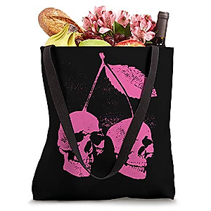 Cherry Skulls Pastel Goth Kawaii Punk Tote Bag