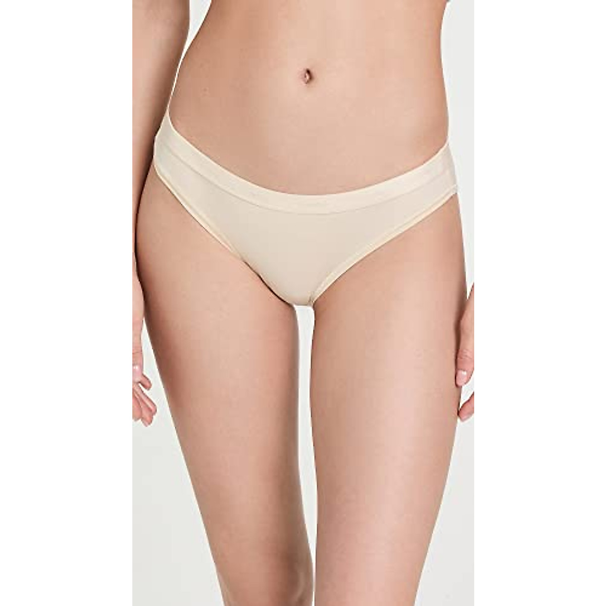 Calvin Klein Women's Form to Body Bikini Panty, Stone, 2X