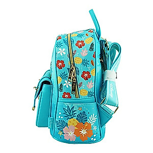Wondapop Disney Lilo & Stitch 11" Vegan Leather Fashion Mini Backpack