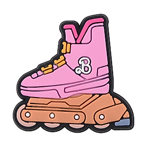 Pink Shoe Charms Cute Croc Charms Decoration for Girls Women PVC Bracelet Clog Accessories Party Favor