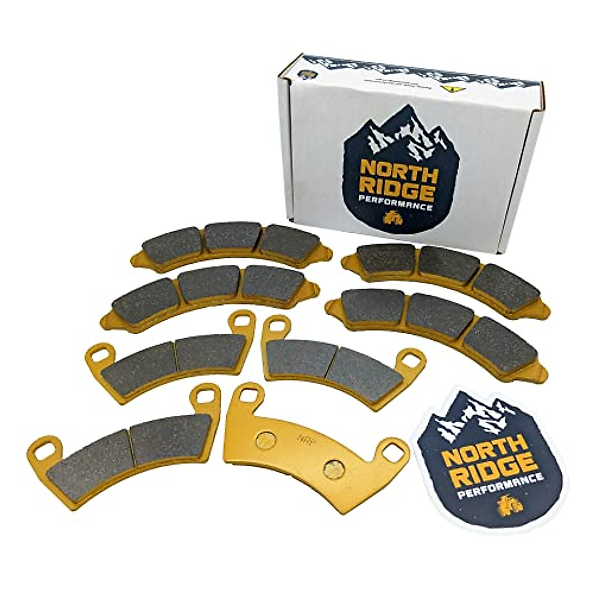 Polaris RZR XP 4 Turbo S 2019-2020 Ceramic Brake Pad Set Front & Rear