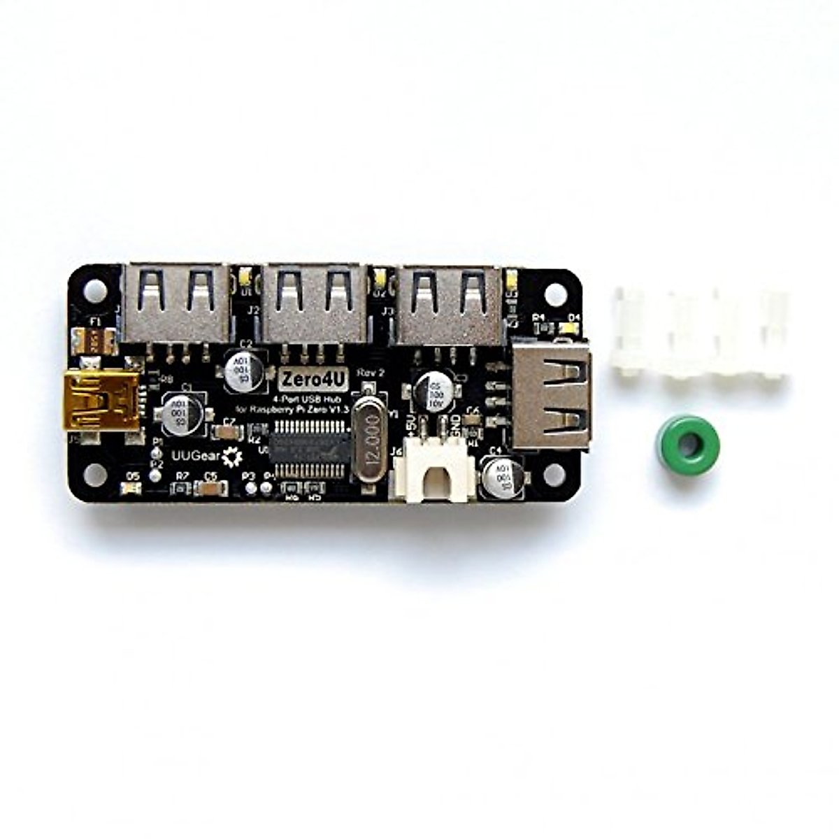 SB Zero4U 4-Port USB HUB for Raspberry PI Zero