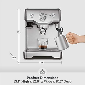 Breville Duo Temp Pro Espresso Machine,61 Fluid Ounces, Stainless Steel, BES810BSS