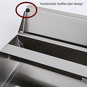 Mailbox Wall Mounted, Metal Post Box, Mailboxes for Outside, Package Delivery Boxes for Outside for Envelope, Letter, Outside, Home, Office Business (Color : Silver)