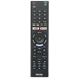 RMT-TX300U Replace Remote Applicable for Sony TV KD-55X720E KD-49X720E KD-43X720E KD-49X700E KD-43X700E KD-55X700E KD-60X690E KD-70X690E KD-65X730F KD-50X690E XBR-49X800E XBR-55X800E XBR-43X800E
