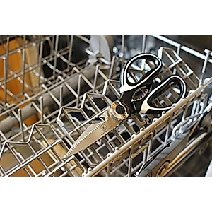 Best kitchen Heavy Duty Cooking Scissors for Food like Chicken, Poultry, Game, Meat, Pizza. Herb Cutting Utility Scissor – Multipurpose Dishwasher Safe Kitchen Shears – Surgical Grade Stainless Steel