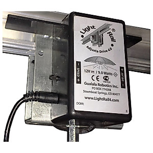 Light Rail 4.20 AdjustaDrive Kit Robotic Grow Light Mover for 2 Lights, Genuine Solidly Made in The USA