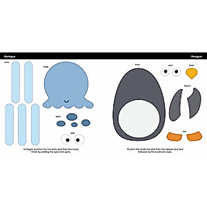 First Sticker Art: In the Ocean: Color By Stickers for Kids, Make 20 Pictures! (Perfect Christmas Gift, Stocking Stuffer for Ages 3+)