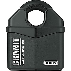 ABUS 37/80 Granit Alloy Steel Rekeyable Padlock, Keyed Different