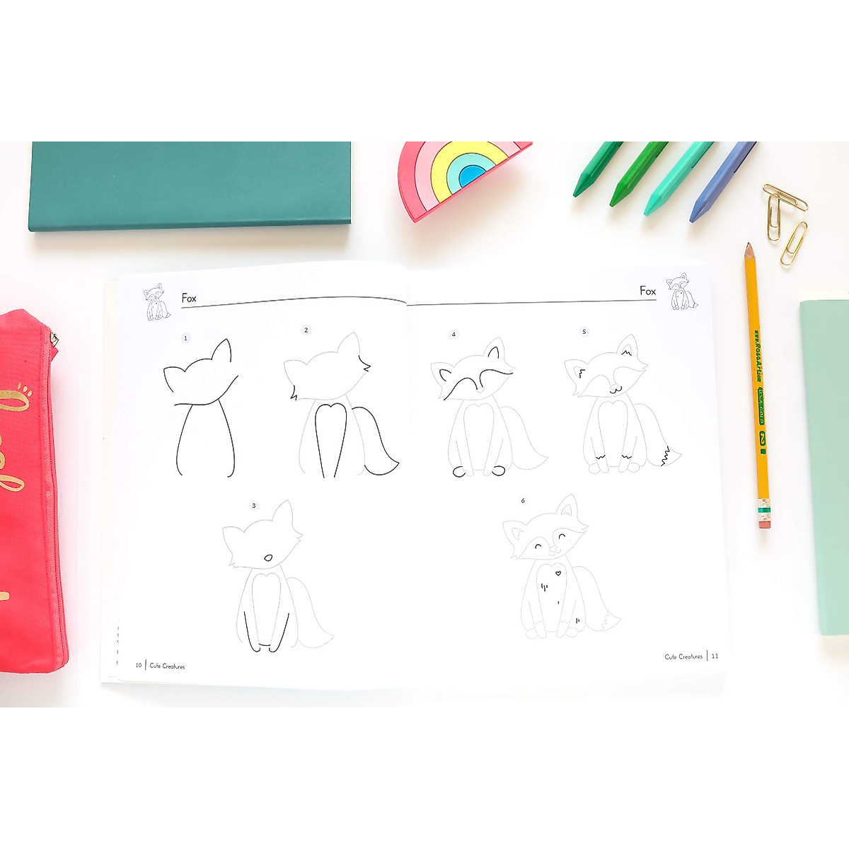 The How to Draw Book for Kids: A Simple Step-by-Step Guide to Drawing Cute and Silly Things
