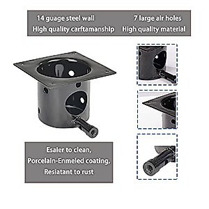 Auger Motor ,Grill Induction Fan Kit ,Fire Burn Pot and Hot Rod Ignitor,Replacement Parts with Screws and Fuse for Traeger and for Pit Boss Wood Pellet Grill,Drive Motor and Combustion Fan Ignitor Kit