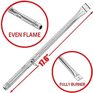 Charbrofire 463347518 463347519 Grill Replacement Parts for Charbroil Grill Grates Heat Plates 5 Burner 4633730139 463373319 463335517 463342119 G470-5200-W1 G470-0004-W1A G321-4C00-W1