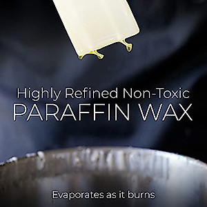 FLATYZ Handmade Flat Candle - Jack-O'-Lantern Haunted House | Hand Painted, Unscented Decorative Candles | Drip-Resistant & Smoke-Free 2 Wick Candle for Home & Room Decor | Steel Stand Included