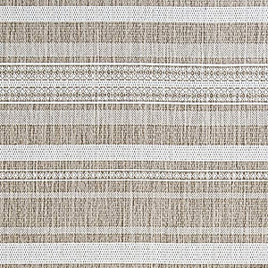 Couristan Gazebo Area Runner Rug 2'3" x 7'10" Champagne-Taupe