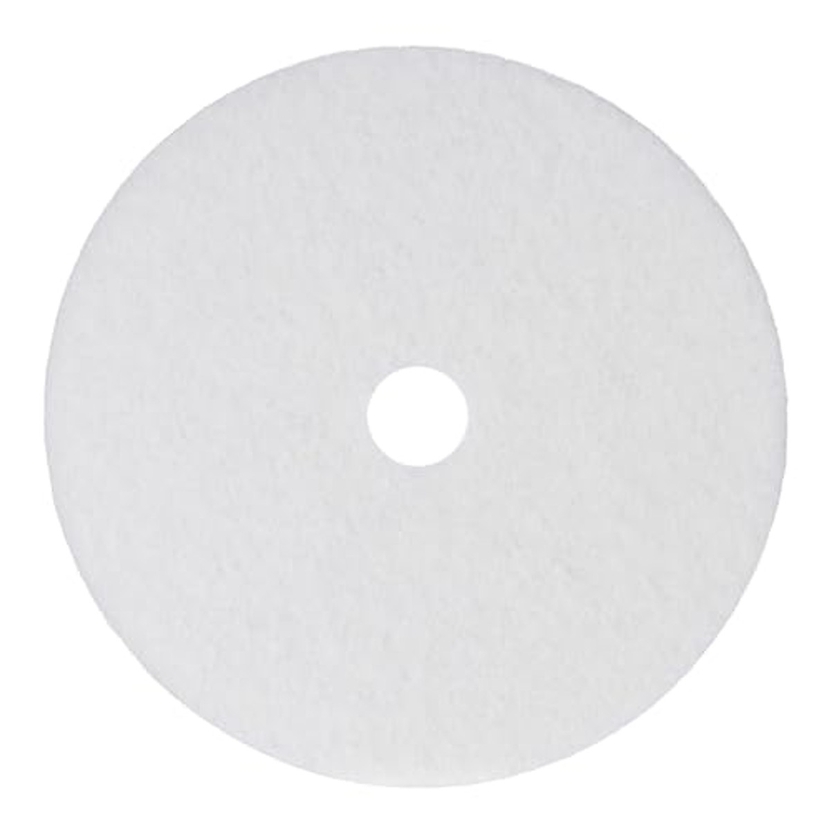 Boardwalk BWK4024WHI 24 in. Polishing Floor Pads - White (5/Carton)