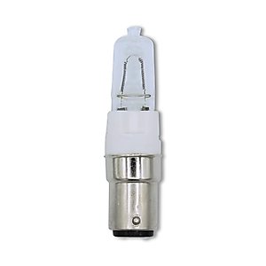 T4 Halogen Bulb 100W 120V Replacement for Sylvania 100Q/CL/DC/64475/Osram 120V by Technical Precision - BA15D Double Contact Bayonet base - 2900K - 2000 Hours Rated Life - 1500 Lumens - Clear - 1 Pack