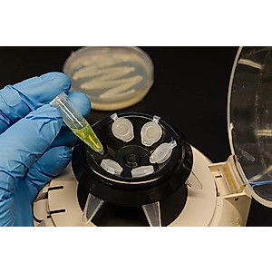 zoomto 1.5ml Microcentrifuge Tubes 500PCS,Centrifuge Tubes with Attached Lid,Clear Conical Micro Centrifuge Small Sample Bottle Vials Container for Lab,Plastic Lab Snap Tubes,Clear Graduation