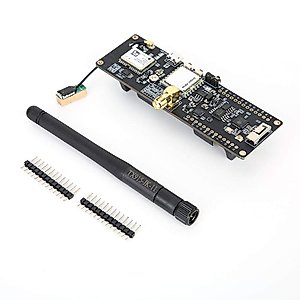 ASHATA ESP32 915Mhz WiFi GPS Module, TTGO T-Beam Development Board, 4MB Flash, Bluetooth, NEO-6M Global Positioning System
