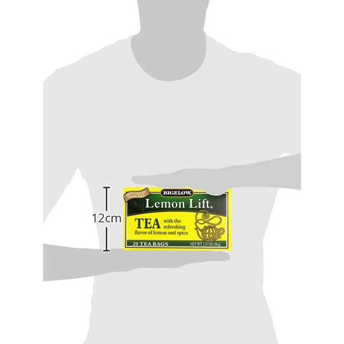 Bigelow, Black Tea, Lemon Lift, 20 Tea Bags, 1.37 oz (38 g)
