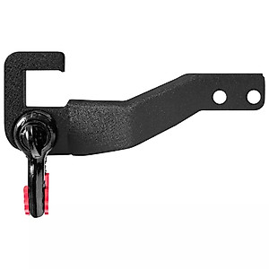 LUYWTE Steel Front Tow Hook Mount Bracket and D-Rings for 2007-2013 GMC Sierra 1500 D-Ring Shackle Bracket, Tow Hook Bracket Replacement