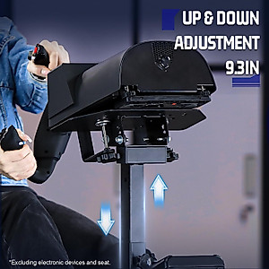 Marada Sim Racing Wheel Stand Adjustable Upgrade Fits for Logitech G29 G920 G923 Thrustmaster T150 T80,Wheels and Pedals Not Included