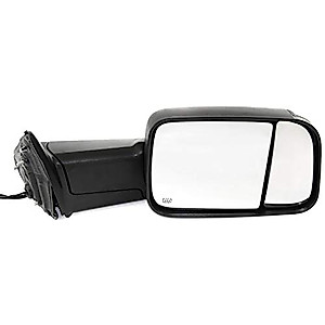 Kool Vue Set of 2 Mirror Compatible with 2011-2012 Ram 1500, 2011-2012 Ram 2500, Fits 2009-2010 Dodge Ram 1500 & 2010 Dodge Ram 2500 Driver and Passenger Side CH1320315, CH1321315