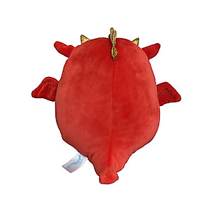Squishmallows Official Kellytoy Soft Plush (8 Inch, Baiden The Red Dragon)