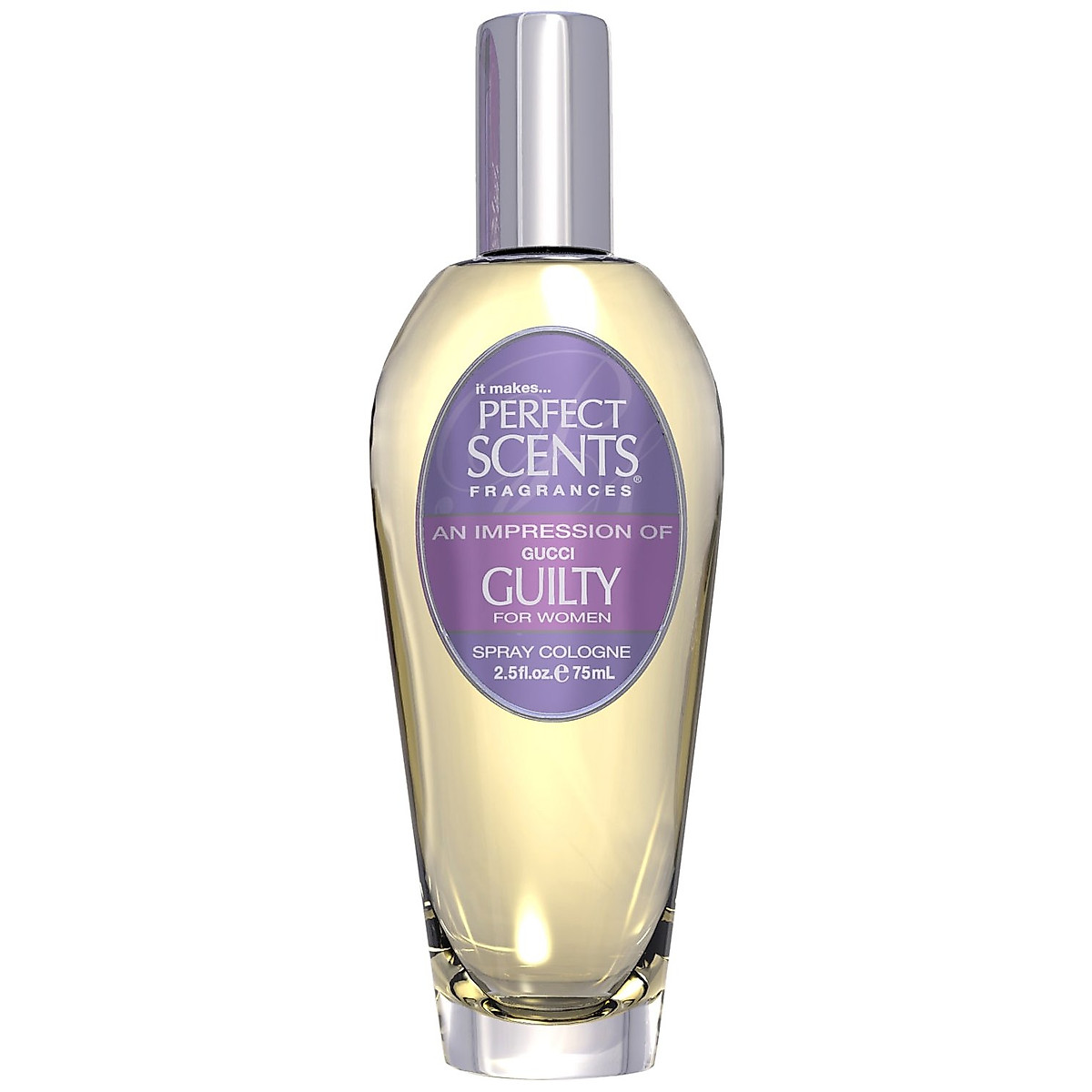 Perfect Scents Eau de Toillete Spray, Impression of Gucci Guilty, 2.5 Fluid Ounce