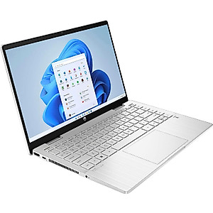 2022 HP Pavilion x360 2-in-1 14" Touchscreen Laptop, 12th Gen Intel 10-Core i5-1235U, Intel Iris Xe Graphics, 8GB DDR4 RAM, 512GB PCIE SSD, Fingerprint, Backlit KB, Stylus Pen, Win 11 Home, Silver
