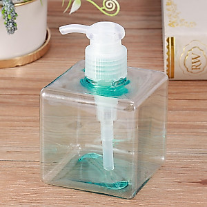YARNOW Lotion Dispenser Bottle Hand Soap Bottle Clear Soap Dispenser Hand Lotion Dispenser Liquid Pump Jar Travel Lotion Bottle