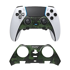 JOYTORN Faceplate Replacement Shell for PS5 Dualsense Edge Controller,Dualsense Edge Accessories Skin Replacement for Original Black Faceplate Shell- Upgrade Your Controller Appearance(Camouflage)