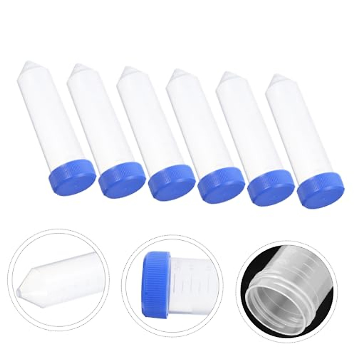 50pcs Tube Laboratory Supplies Tube Can Tube Container