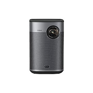 XGIMI Halo+ 1080P Portable Projector, 900 ANSI Lumens with Harman Kardon Speakers, Auto Keystone Correction, Auto Focus, Intelligent Obstacle Avoidance, Intelligent Screen Alignment, Android TV 10.0