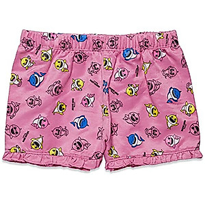Pinkfong Baby Shark Toddler Girls Graphic T-Shirt and Shorts Outfit Set Pink/White 3T