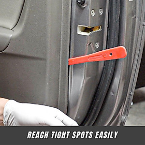 SunplusTrade 11 PCS Nylon Auto Trim Removal Tool Kit, No-Scratch Pry Tool Kit for Car Interior Door Clip Plastic Panel & Audio Dashboard Removal