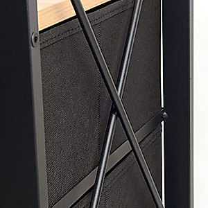 GAJUST Sophisticated Bedside Table with Adjustable Legs and Gold Drawer Handle