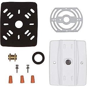 Wet Location Red Exterior Weatherproof Outdoor LED Combo Exit Sign Emergency Light With Battery Backup, Double Face, AC 120V/277V, UL Certified (4 Pack)