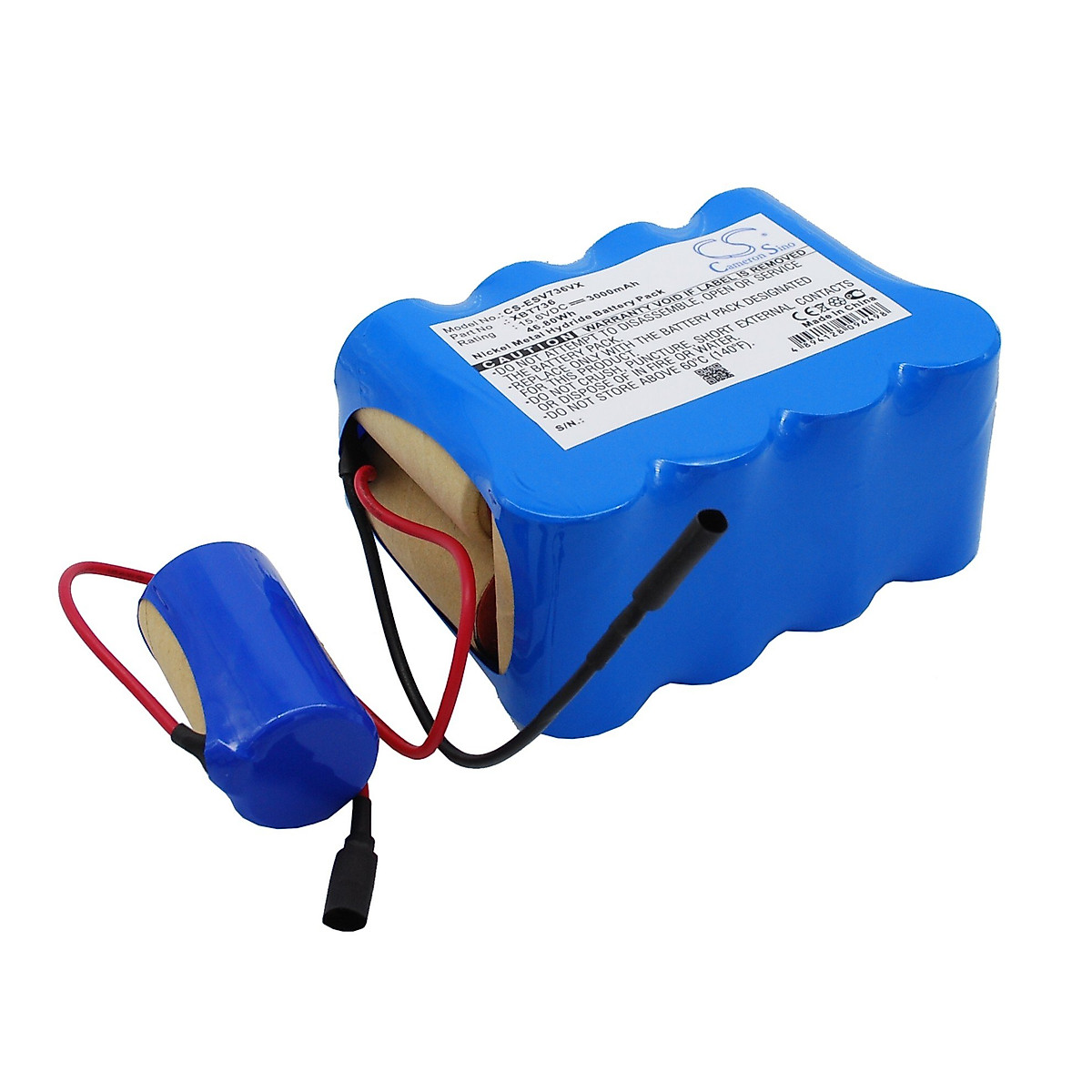 Battery Replacement for Shark XBP736 SV736,SV736R,SV75,SV75SP,SV75Z