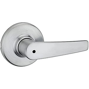 Kwikset 93001-879 Delta Bed and Bath Lever in Satin Chrome