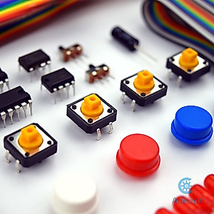 Adeept Super Starter Kit for Raspberry Pi 3, 2 Model B B+ LCD1602 Servo Motor C and Python Code, Beginner Starter Kit with User Manual Guidebook