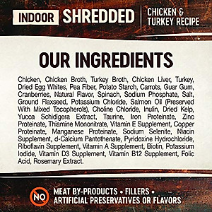 Wellness CORE Hearty Cuts Natural Grain Free Wet Canned Cat Food, Whitefish & Salmon, 5.5-Ounce Can (Pack of 24)