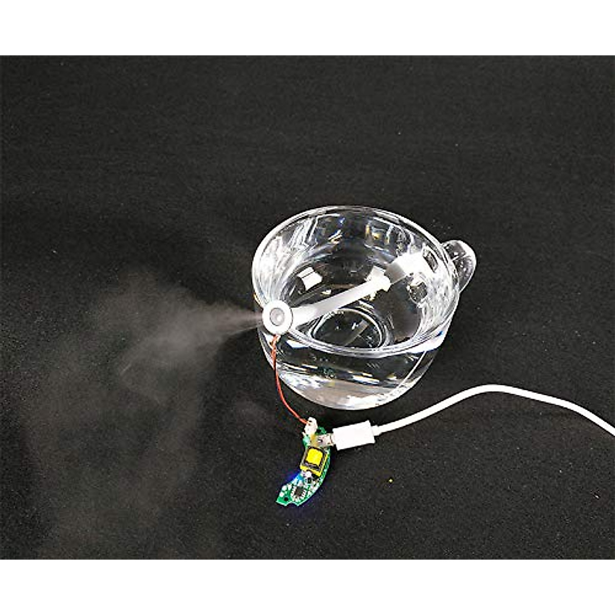 ToToT 2PCS 16mm Ultrasonic Mist Maker Fogger Ceramics Discs Atomizer Humidifier Accessories with Wire and Sealing Ring
