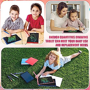 12 Pcs LCD Drawing Pad for Kids 12 Inch Doodle Board Bulk Colorful Erasable Drawing Tablet Writing Pad Reusable Electronic Toys Gifts for Girls Boys 8-10 3-10, Blue, Red, Pink